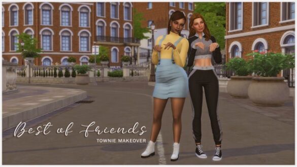 Sims 4 best of friends makeover - The Sims Game