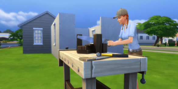 Sims 4 Construction Career - The Sims Game
