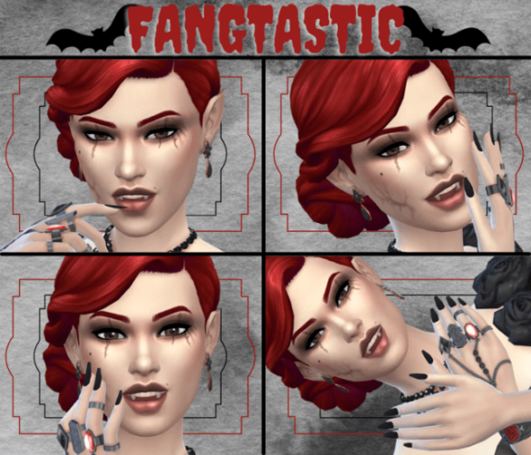 Sims 4 fangtastic vampire poses - The Sims Game