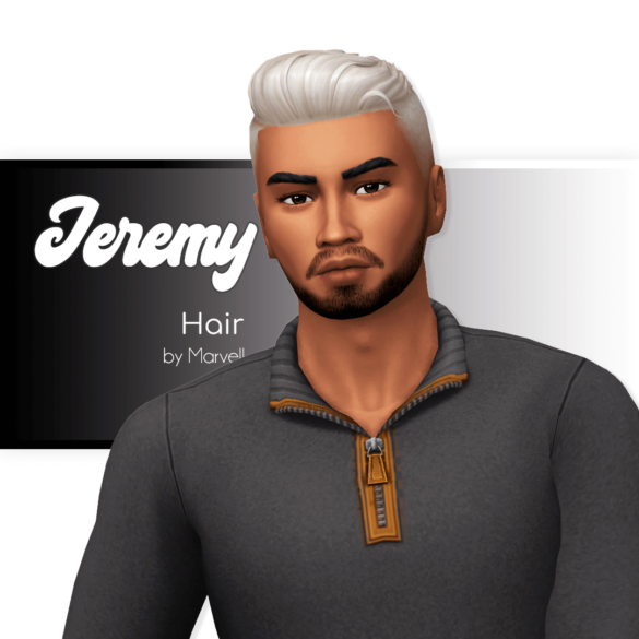 Sims 4 jeremy hair - The Sims Game