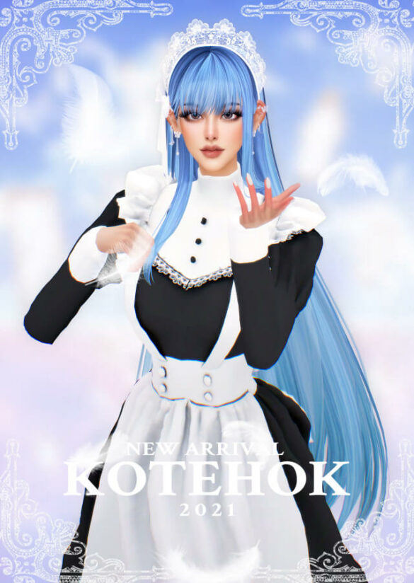 Sims 4 nikki hair 44 - The Sims Game