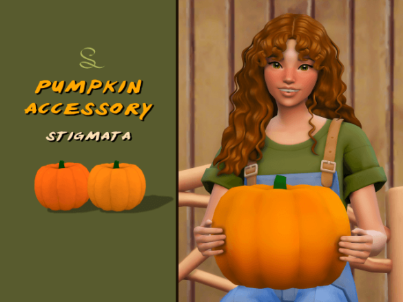 Sims 4 pumpkin accessory - The Sims Game