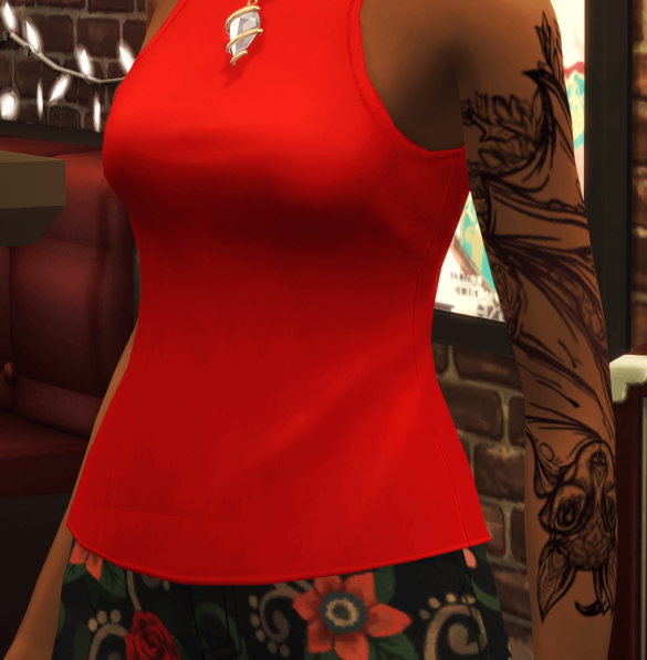 Sims 4 simblreen extra Bat Tattoo - The Sims Game