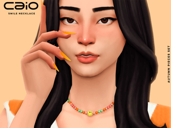 Sims 4 Smile Necklace - The Sims Game