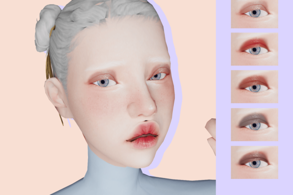 Sims 4 eye shadow 10811 - The Sims Game