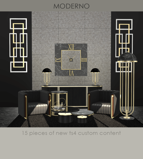 Sims 4 khd moderno set - The Sims Game