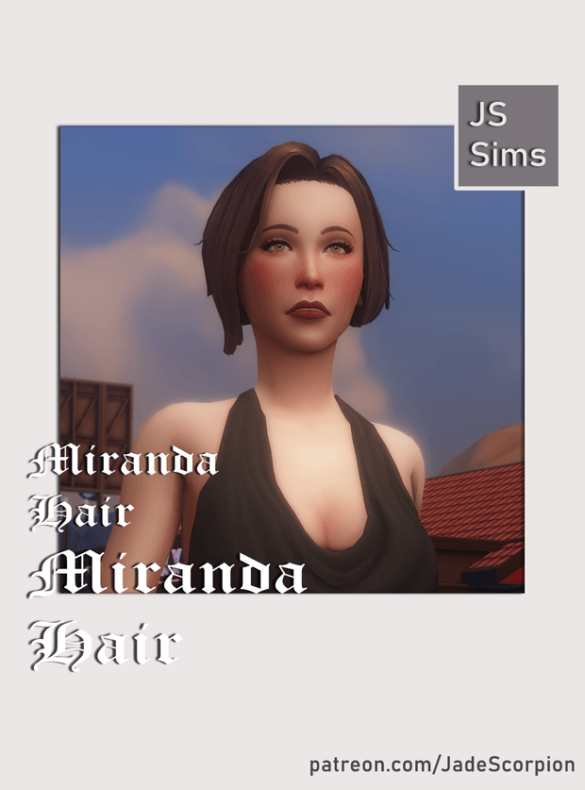 Sims 4 miranda hair - The Sims Game