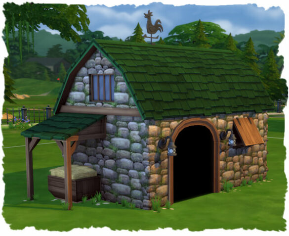 Sims 4 Stall recolor by Chalipo - The Sims Game