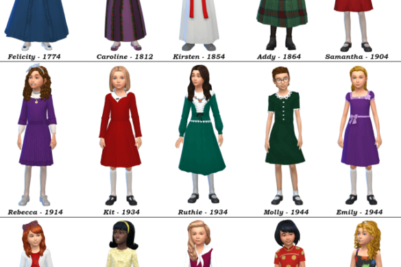 Sims 4 Lookbook Emily - The Sims Game