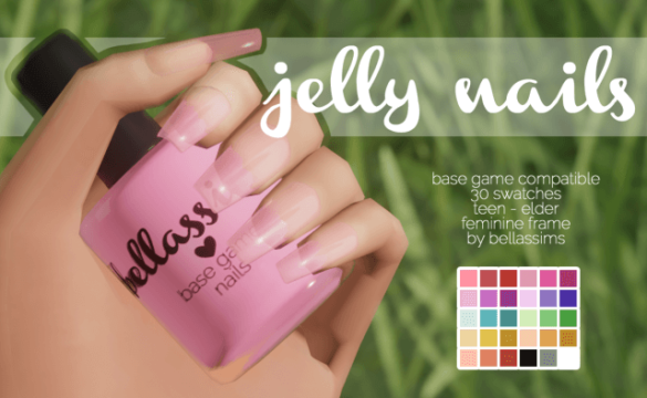 Sims 4 Jelly Nails Download - The Sims Game