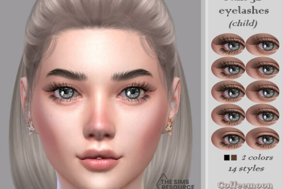 The Sims 4 3D MINK LASHES L1 by BADDDIESIMS - The Sims Game