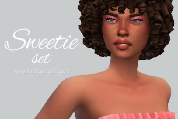 The Sims 4 3D MINK LASHES L1 by BADDDIESIMS - The Sims Game