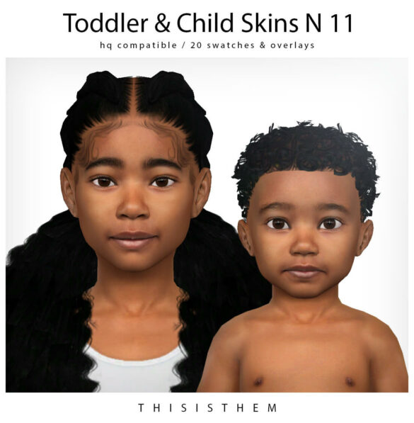 The Sims 4 toddler child skins n 11 - The Sims Game