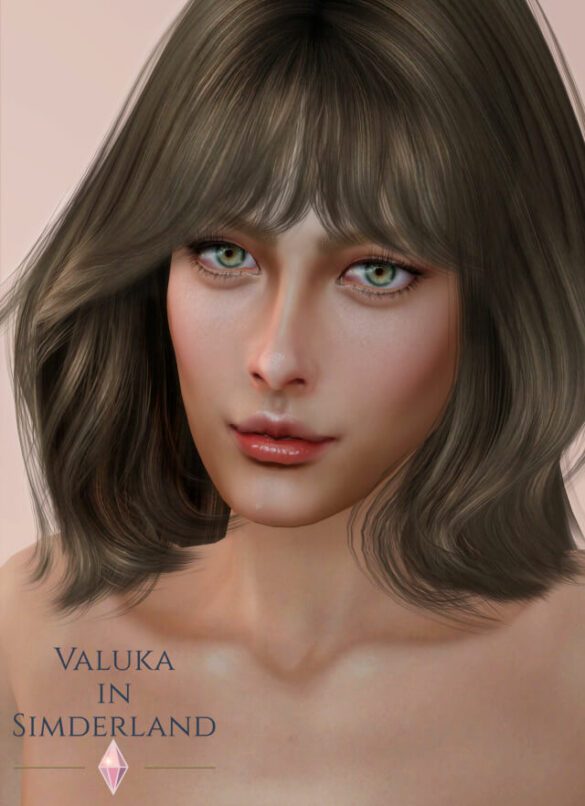 Valuka body preset N5 Valuka Mouth presets 1 - 5 - The Sims Game