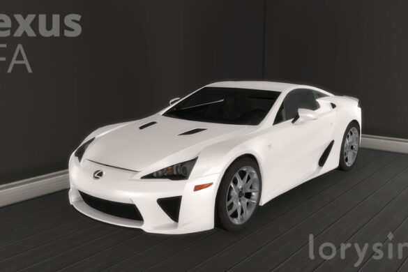 Sims 4 1985 Toyota Sprinter Trueno by Modern Crafter - The Sims Game