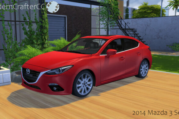 Sims 4 1985 Toyota Sprinter Trueno by Modern Crafter - The Sims Game