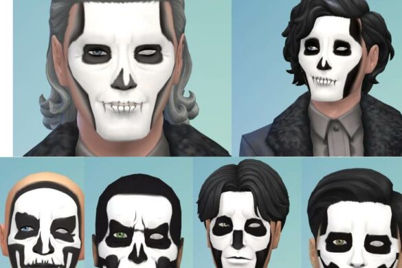 The Sims 4 charisma eyes skin skin face skin with 2 - The Sims Game