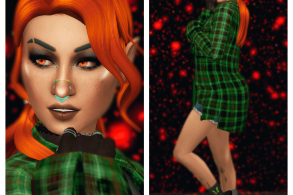 Sims 4 cottagecore vintage sleepwear lookbook - The Sims Game