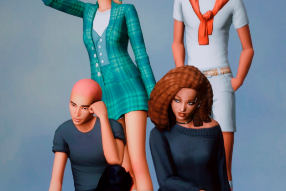 Sims 4 3 models of harness - The Sims Game
