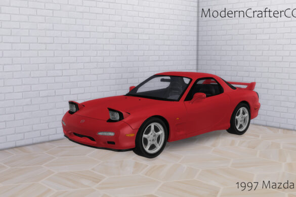 Sims 4 1985 Toyota Sprinter Trueno by Modern Crafter - The Sims Game