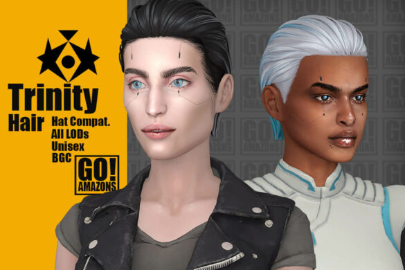 Sims 4 S-Club WM N42 Charlie Hair Retexture at Shimydim Sims - The Sims ...