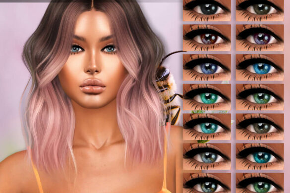 Sims 4 simblreen 21 face stickers - The Sims Game