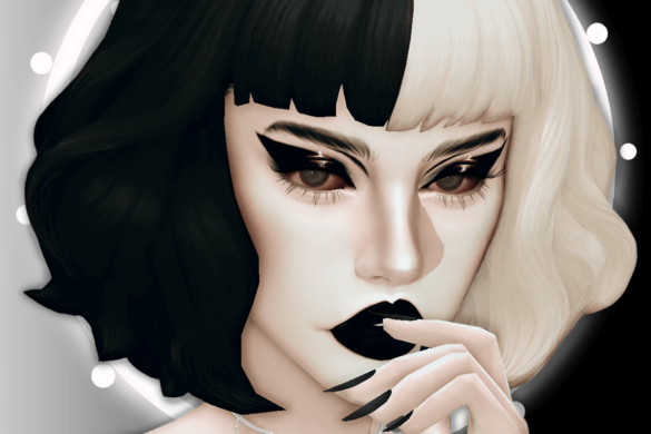 The Sims 4 gyaru set - The Sims Game