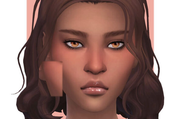 The Sims 4 Wet look skin (Blush) by coffeemoon - The Sims Game