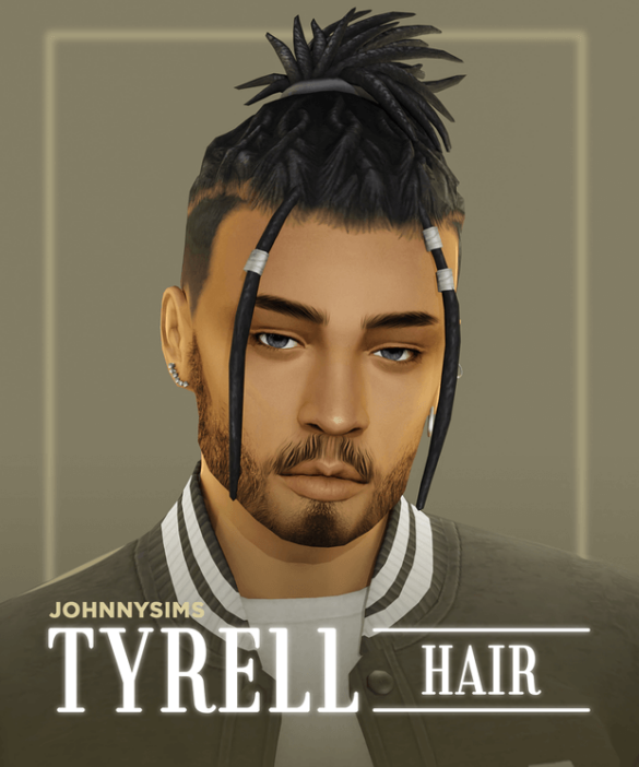 Tyrell Hair - The Sims Game