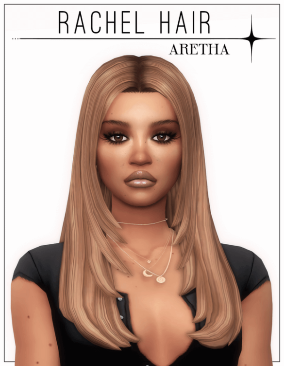 rachel hair by aretha - The Sims Game
