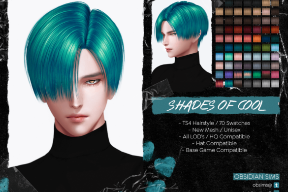 BADDDIESIMS TRAVIS HAIR - The Sims Game