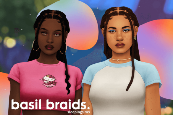 HARUKA HAIR BY IMVIKAI - The Sims Game