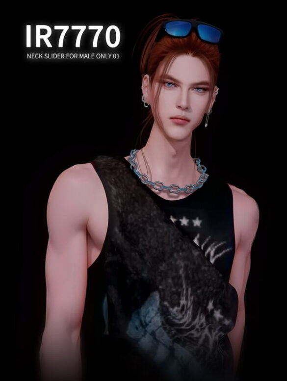 ir7770_Neck Slider For Male Only - The Sims Game