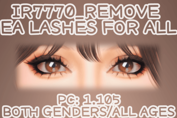 Sims 4 Eyelash v8 by MMSIMS - The Sims Game