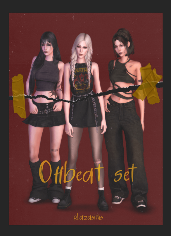 Offbeat set - The Sims Game