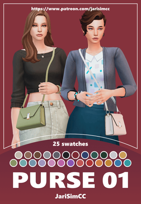 JariSimCC Purse 01 - The Sims Game