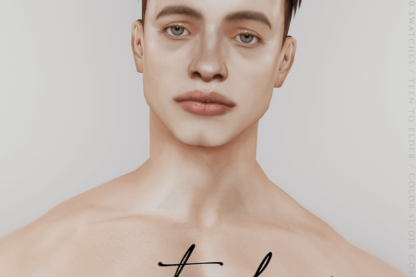 SKIN N29 MAXIS MATCH overlay - The Sims Game