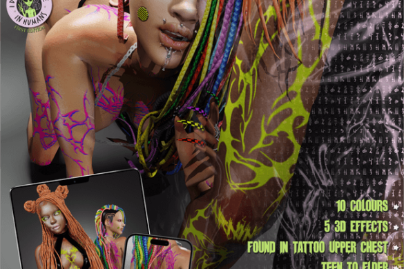 Random Ink Tattoo Set - The Sims Game