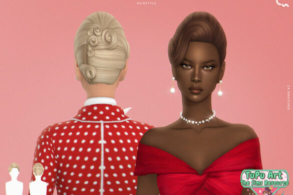 GODDESS LOCS CHILD VERSION - The Sims Game