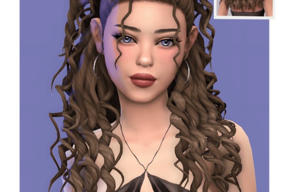 Scene Queen Hair - The Sims Game